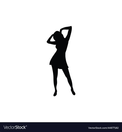 Woman Model Icon Fashion Model Icon Royalty Free Vector