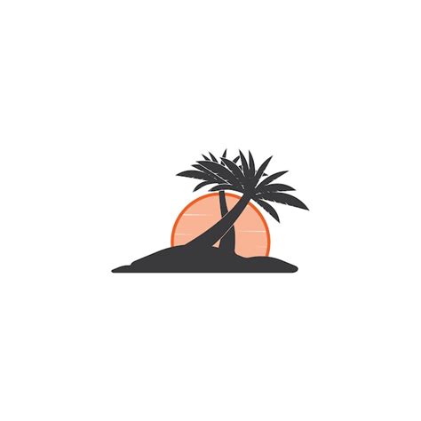 Premium Vector Palm Tree Icon