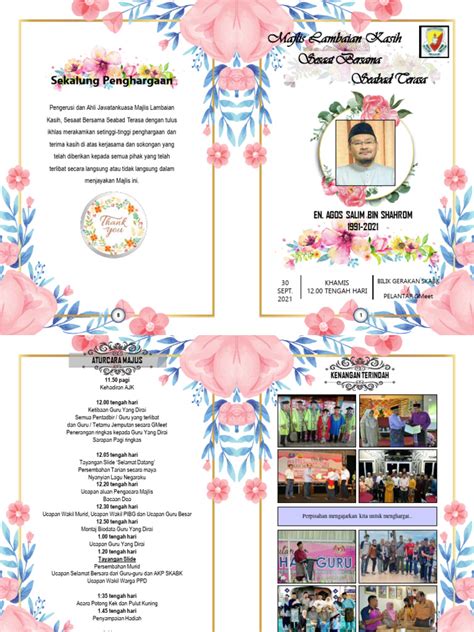 Buku Program Majlis Persaraan En Agos Salim Pdf