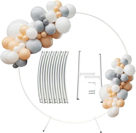 Amazon Round Backdrop Stand 6 7ft Aluminum Balloon Arch Kit