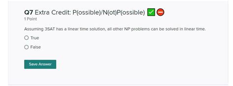 Solved Assuming 3sat Has A Linear Time Solution All Other