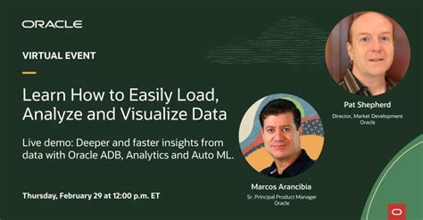 oracle demos on loading and transforming data with automl register at