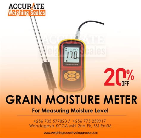 Digital Grain Moisture Meter With Probe Length 200mm In Supplier Shops