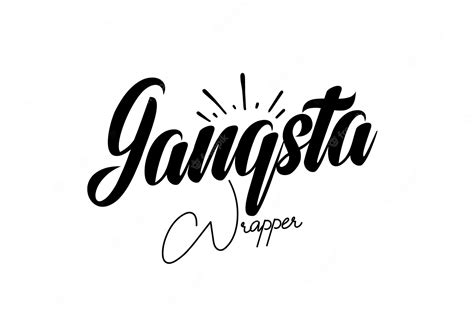 Envoltorio Gangsta Svg Vector Premium