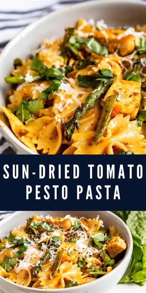 Sun Dried Tomato Pesto Pasta With Chicken Artofit