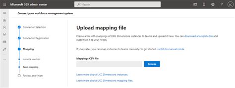 使用 Shifts 連接器精靈將 Shifts 連線到 Ukg 維度 Microsoft 365 For Frontline