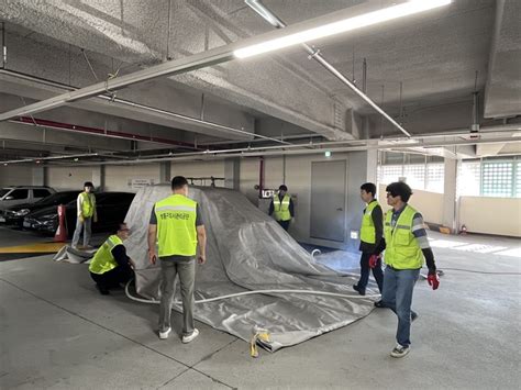 성동구 公 소방안전교육 및 첨단 기술로 공영주차장 안전성 강화시대일보