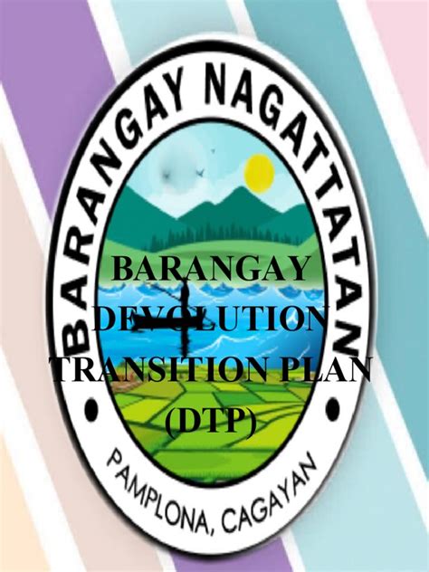 Barangay Devolution Transition Plan Pdf Devolution Taxes