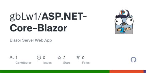 Github Gblw1 Asp Core Blazor Blazor Server Web App