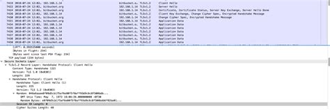 How To Capture A TLS Resumption Traffic Using Wireshark Information
