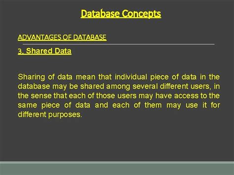 chapter 11 database concepts database concepts introduction database