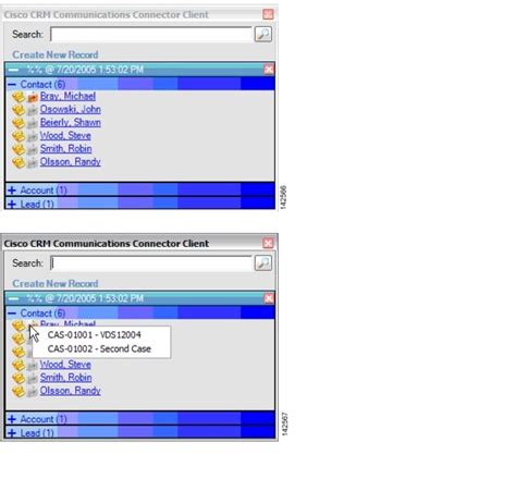 Cisco Unified CallConnector For Microsoft Dynamics CRM Using The Client Cisco Unified