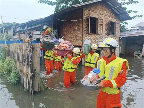 နိုင်ငံတွင်း ရေကြီးရေလျှံမှုများ ဆက်လက်ဖြစ်ပေါ်လာပါက ချိတ်ဆက်ကူညီခြင်း