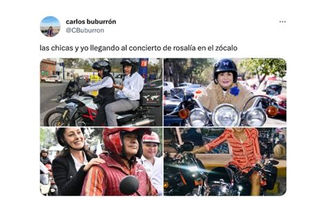 ¡las Motomamis Al Zócalo Las Reacciones Al Anuncio De Rosalía