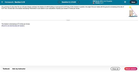 Solved Homework Section 3 10 Question 9 3 10 40 Hw Score