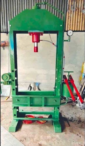 Mild Steel Hydraulic Press Machine Max Force Or Load Ton At Rs In Coimbatore