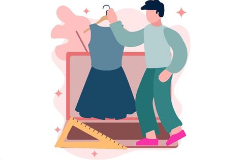 Technical Fashion Illustration Vectors And Illustrations For Free Download