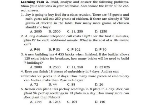 Solved Read Analyze And Answer The Following Problems Show
