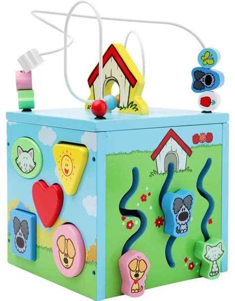 Woezel En Pip Woezel En Pip Houten Activiteitenkubus Marjas Shop