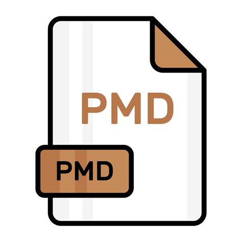 an amazing vector icon of pmd file editable design 19941158 vector art at vecteezy