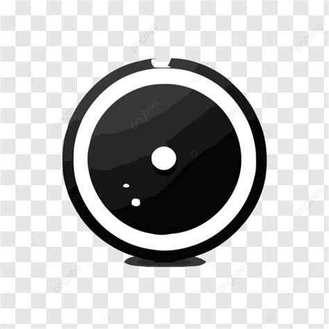 회색 바탕에 검은색 원 벡터 흰색 배경에 디스크의 단순한 검은색 아이콘 그림자 없음 작은 프레임 중앙 Png 일러스트 및 벡터 에 대한 무료 다운로드 Pngtree