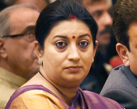 Smriti Irani Was Just Dropped From Hrd Ministry And The Internet Is