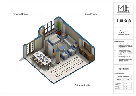 Revit Skills Reception Interior Design Behance