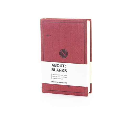 N Notebook About Blanks