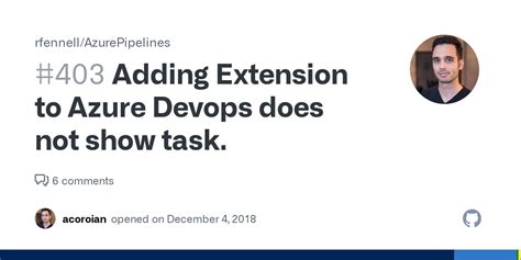 Adding Extension To Azure Devops Does Not Show Task · Issue 403