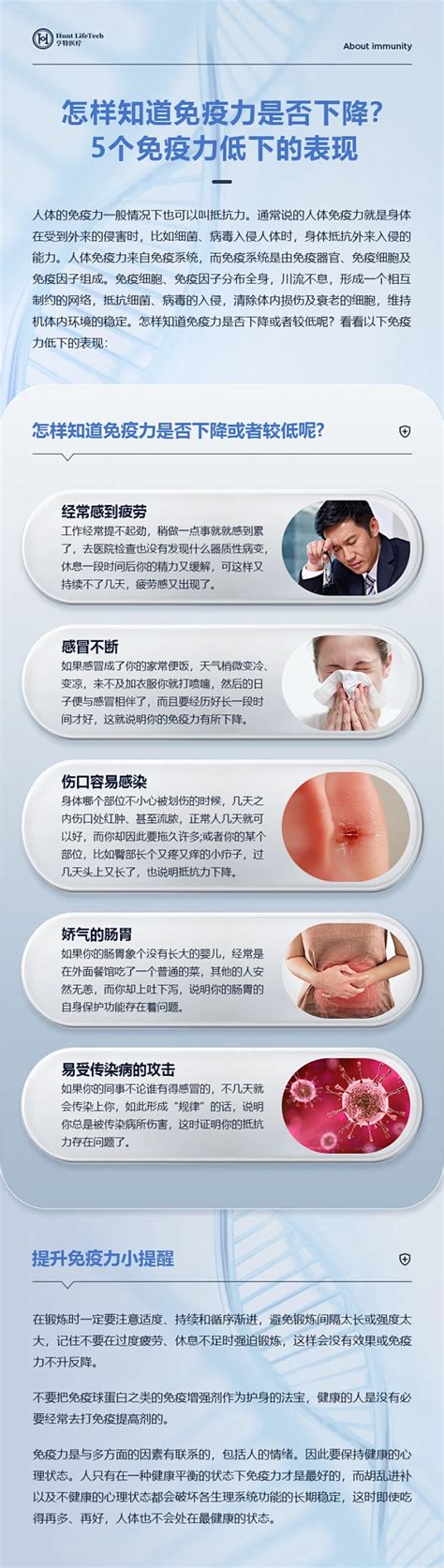 免疫力下降的表现 花瓣网