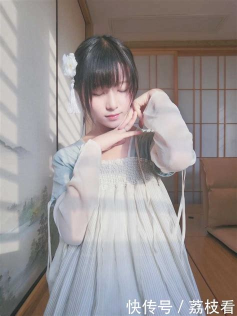 萝莉alice布丁（我是一只啾）拍汉服写真 【快资讯】