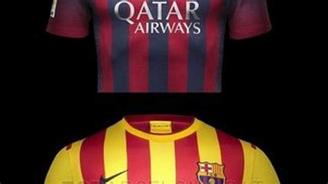 Les Nouveaux Maillots Du Barça Enfin Dévoilés Ladepechefr
