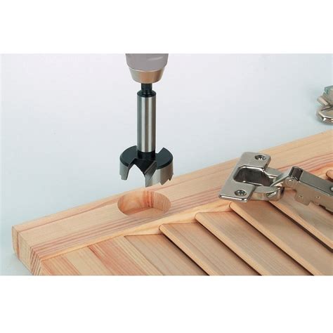 Fresa Forstner Per Legno Foro Cerniera Box 35 Mm Wolfcraft