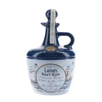 Aukce Lamb S Navy Rum Royal Wedding Flagon L ALKOHOL Cz