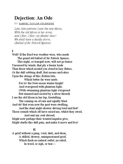 S T Coleridge Poems Pdf Poetry