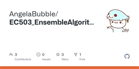 GitHub AngelaBubble EC EnsembleAlgorithm