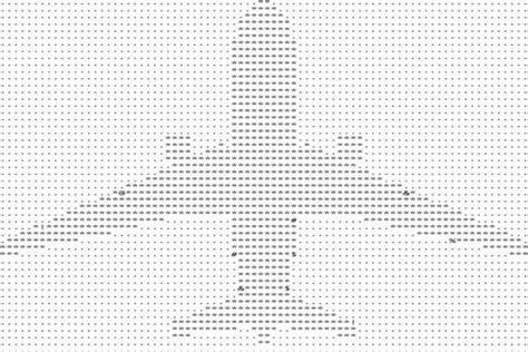 Airplane Ascii Art Svg Eps Graphic By Mappingz · Creative Fabrica