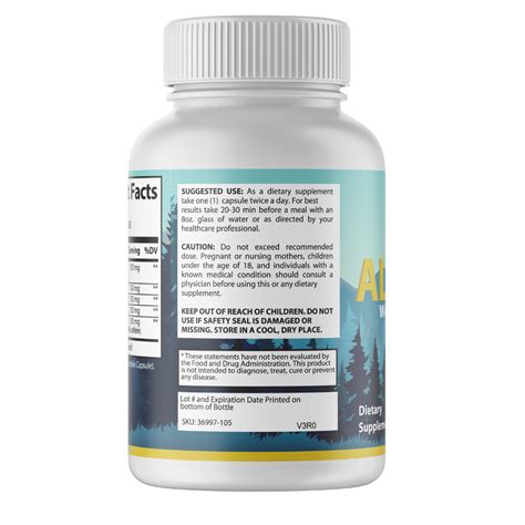 Alpilean Weight Loss Support 3 Bottles 180 Capsules Pharmagetics