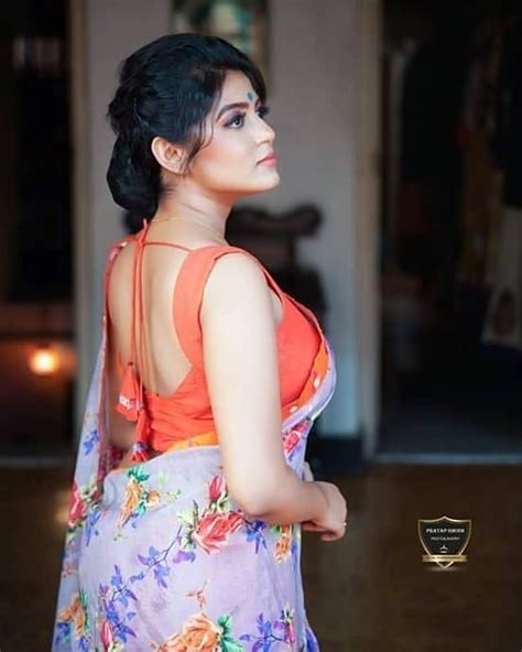 Triyaa Das Hot Saree Photo Collection Indian Filmy Actress
