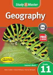 Study Master Geography Grade Caxton Books