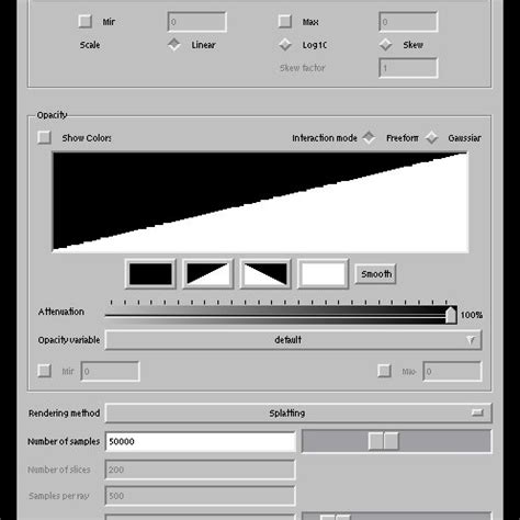 3 Volume Plot Attributes In VisIt Download Scientific Diagram