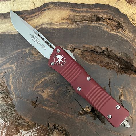 Microtech Combat Troodon Se Merlot Handle Stonewash Standard 143 10mr