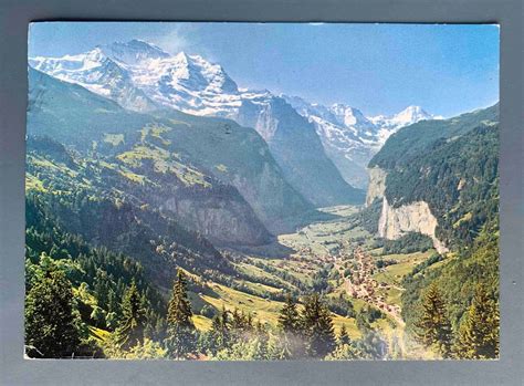 AK Lauterbrunnen Mit Jungfrau U Breithorn Kaufen Auf Ricardo