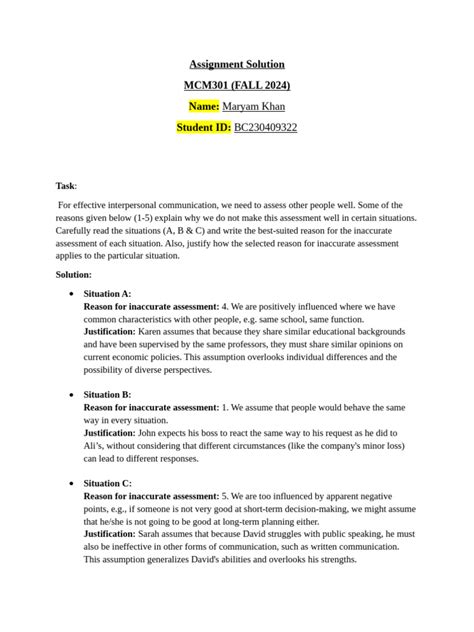 Mcm301 Assignment Solution Pdf