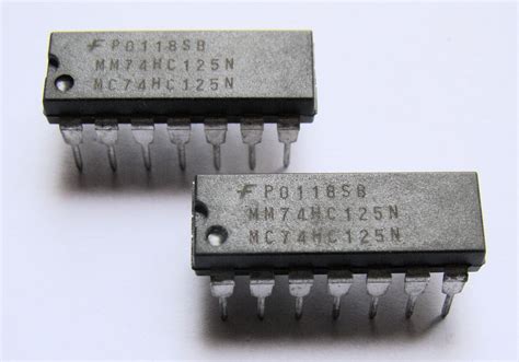 74hc125 quad 3 state non inverting buffer hacktronics