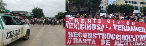 Paro Regional En Piura Carreteras Bloqueadas Pobladores Exigen