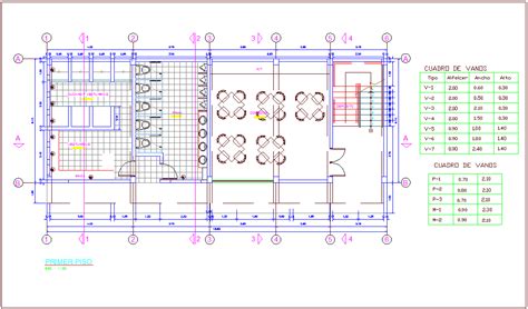 Door And Window Schedule With First Floor Plan Of Small Office With