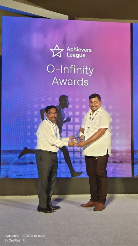 Naga Sekhar Chintala On Linkedin Hcl Achievers O3 League Awards