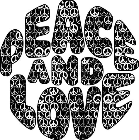 Peace Sign Stock Vector Illustration Of Scene Clip 35904699