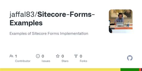 Github Jaffal Sitecore Forms Examples Examples Of Sitecore Forms Implementation